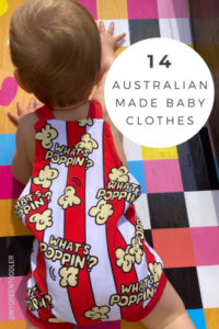 Buy Local: 14 Australian made baby clothes brands - My Green Toddler